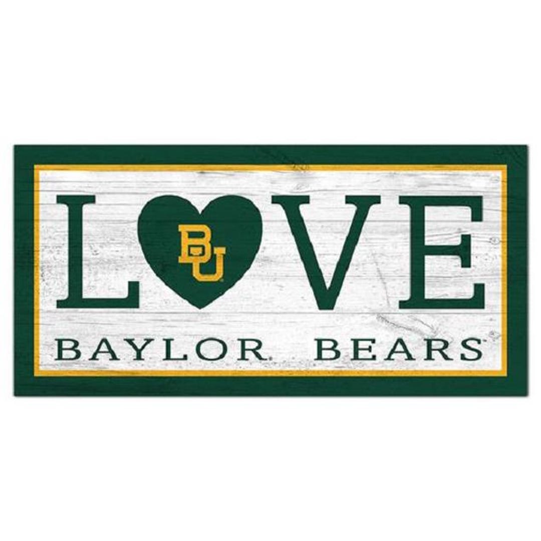 Baylor Sign - Love - Officially Licensed Product W/hologram - Etsy