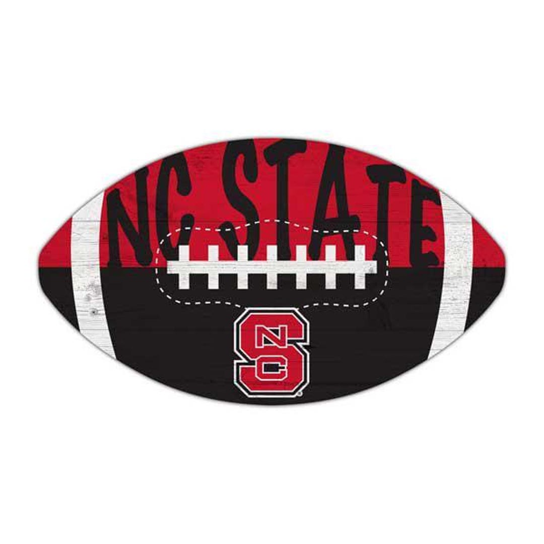 NC State Sign Color Football Officially Licensed Product W/hologram - Etsy