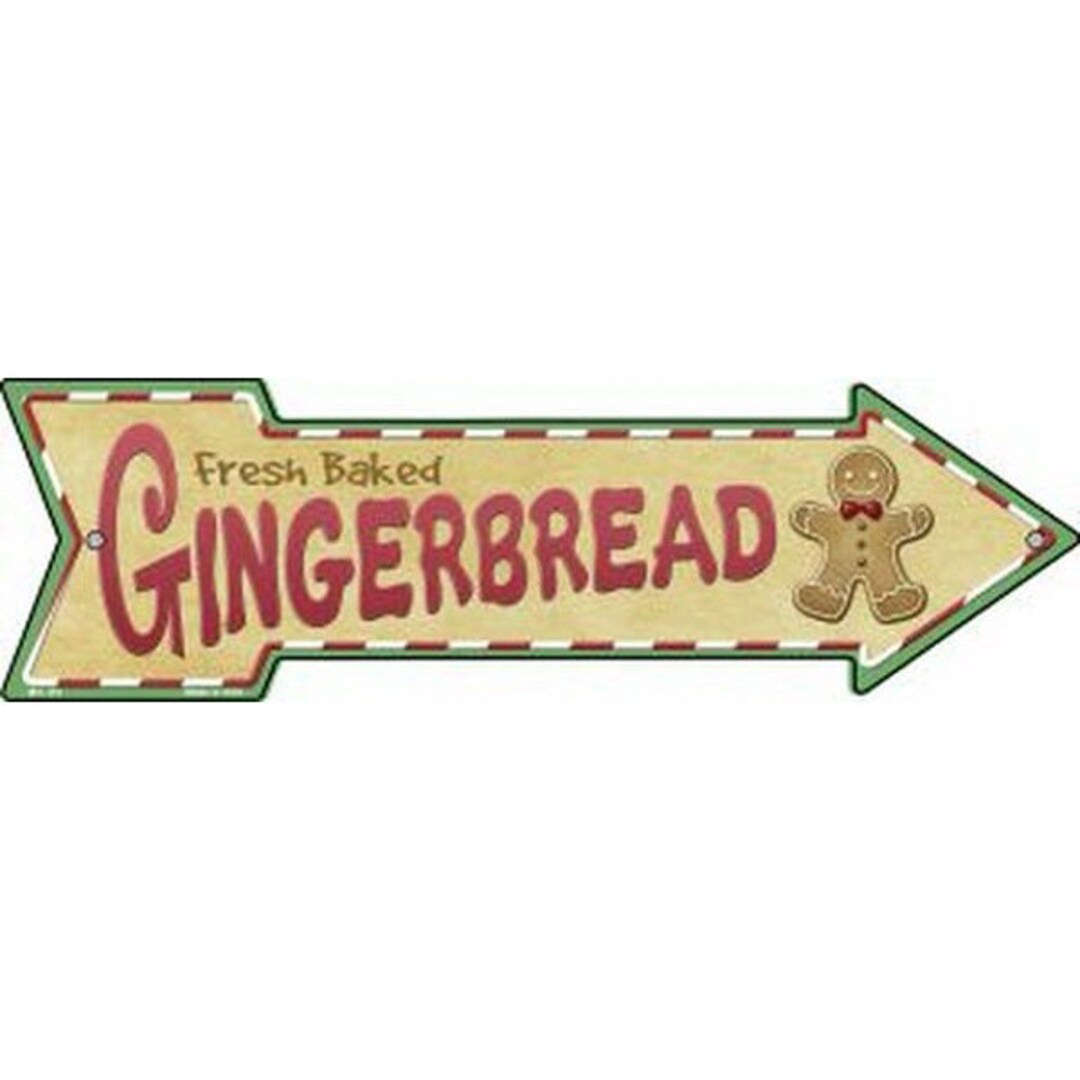 17 Gingerbread Arrow Sign - Etsy