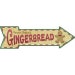 17 Gingerbread Arrow Sign - Etsy