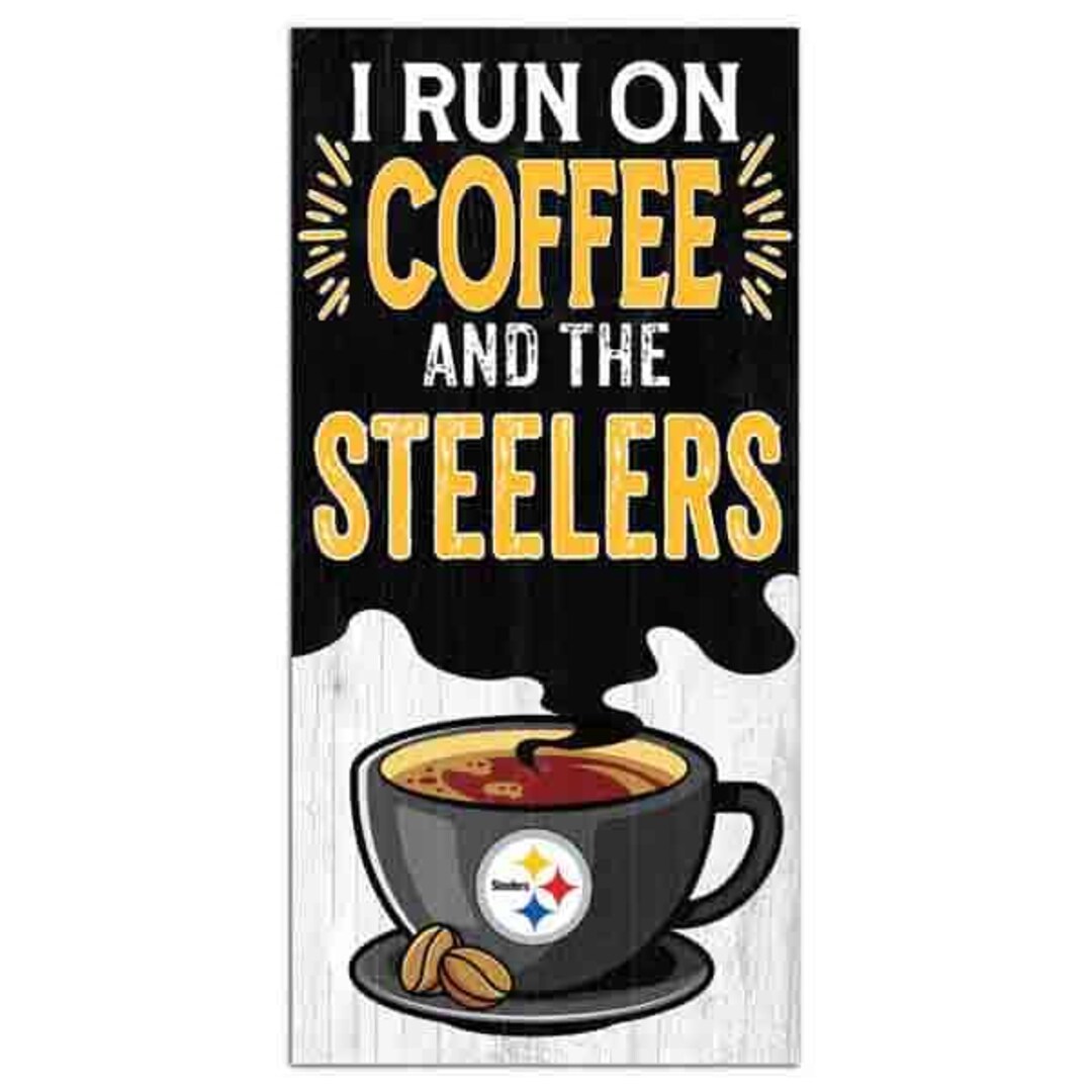 Pittsburgh Steelers Sign Coffee Officially Licensed Product W/hologram ...