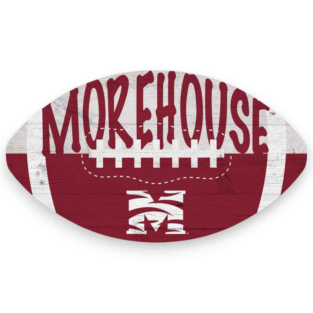 Morehouse Color Football Sign - Officially Licensed Product W/hologram ...
