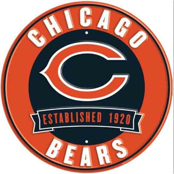 Chicago Bears Door Sign - Etsy