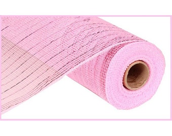 Pink Deco Mesh - Etsy