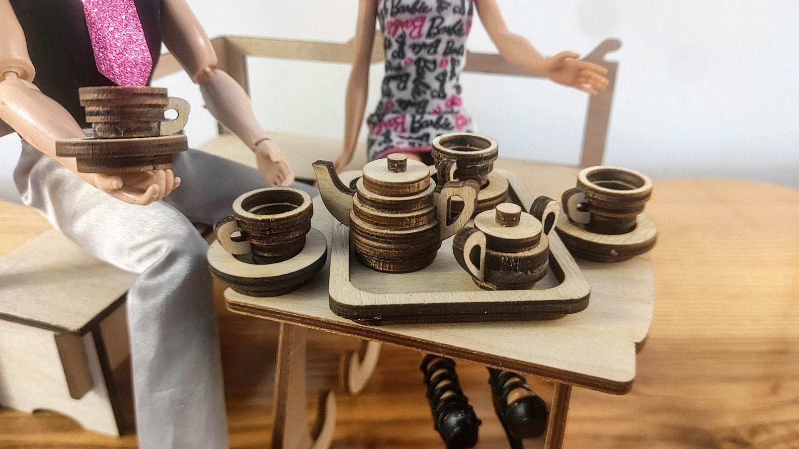 Miniature Dish Set 1/6 DIY Miniature Dishes 11 Items - Etsy