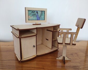 Barbie Desk Set - Etsy