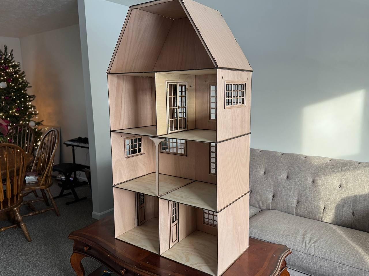 Stackable Dollhouse Room Box: 4-story Modular Kit (1/6 & 1/12 Scale) - Etsy