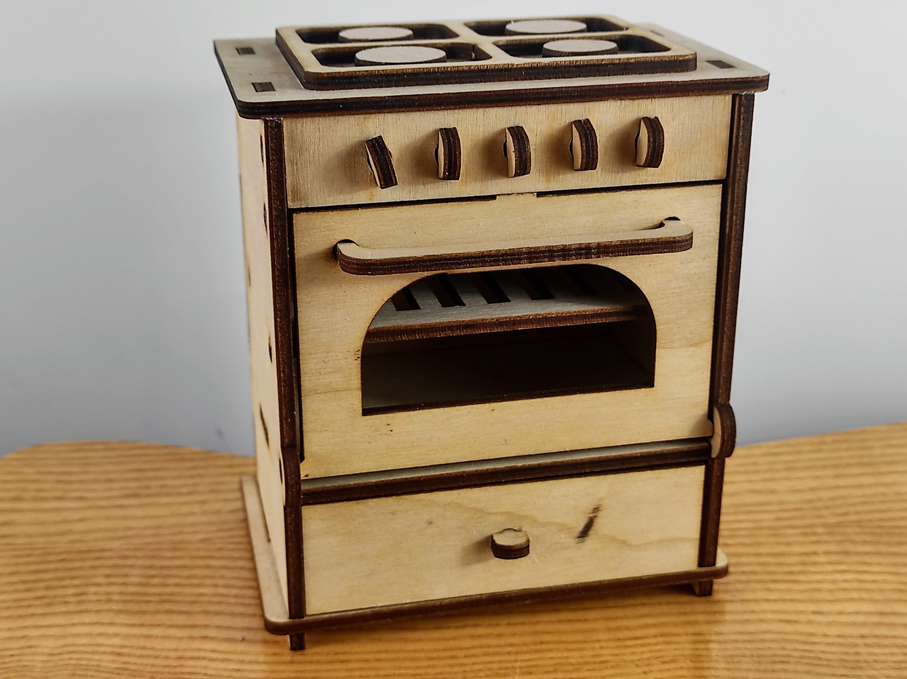 Doll House Kitchen Stove. Cooker for Barbie. Cooking Stove for | Etsy