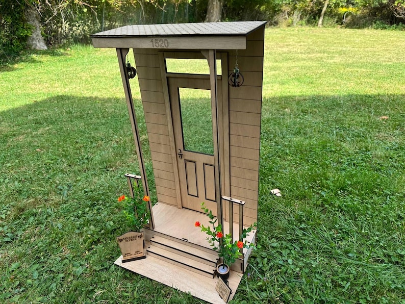 DIY Michael Myers Halloween Porch Diorama: Customizable 1/4 - 1/6 Scale ...