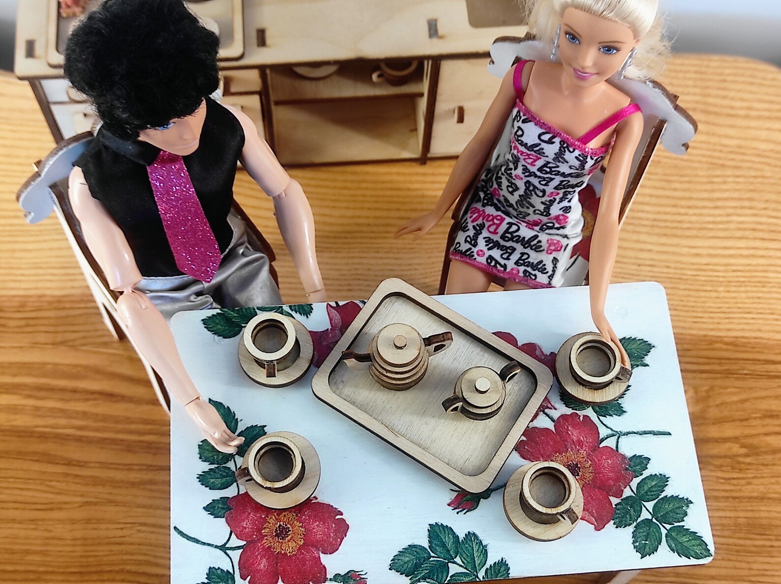 Miniature Dish Set 1/6 DIY Miniature Dishes 11 Items - Etsy