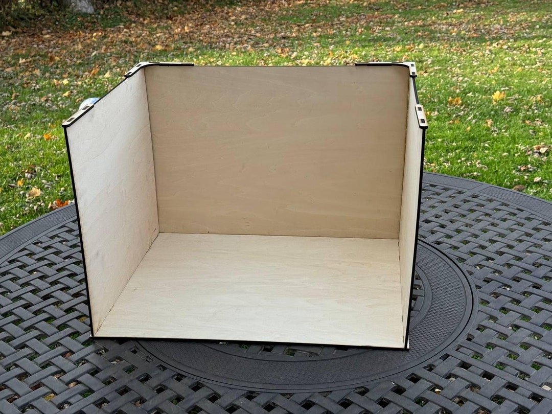 Stackable Wooden Dollhouse Room Box, 1:6 & 1\12 Scale Dollhouse Kit - Etsy