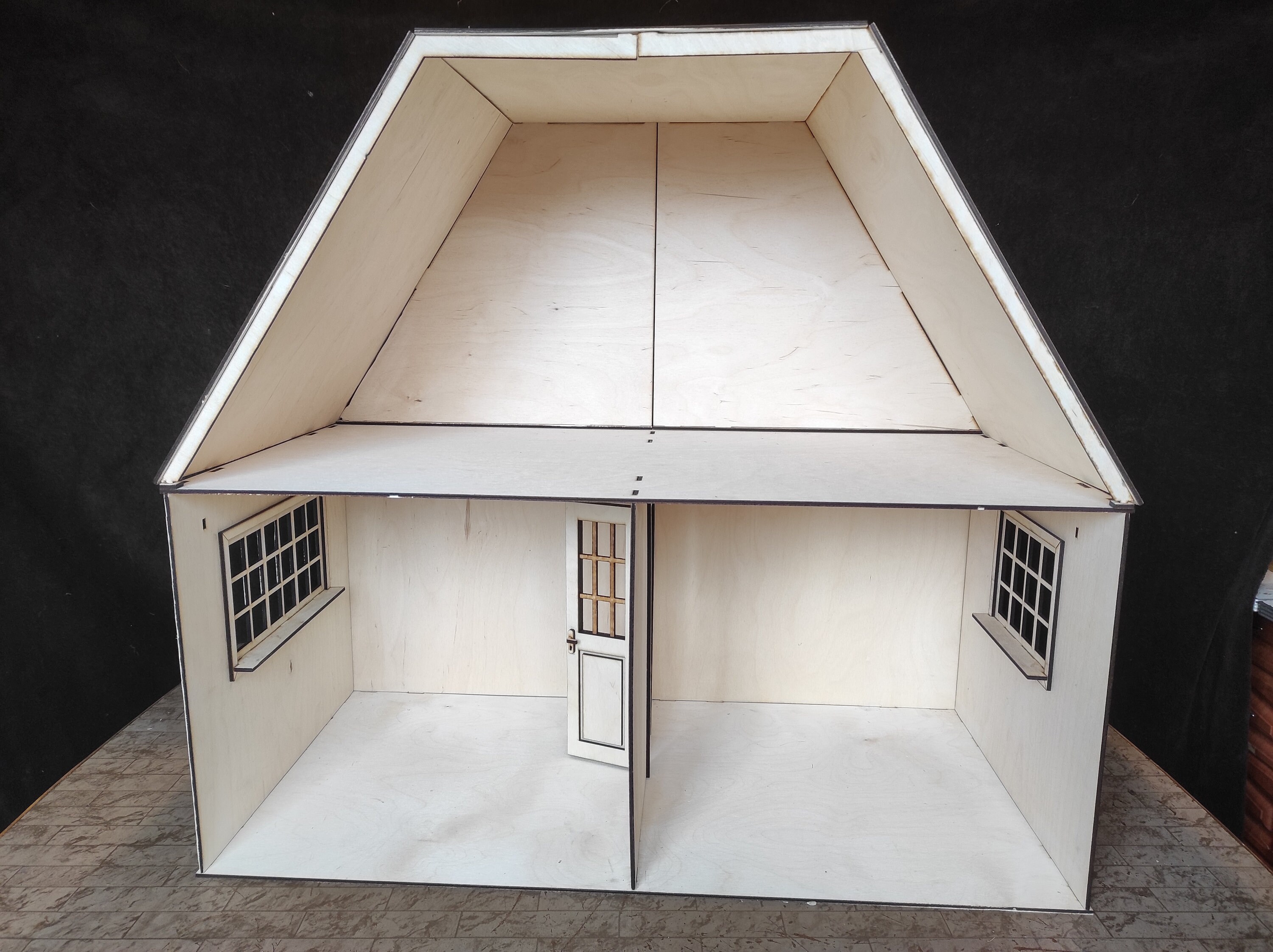 Dollhouse Roof – 1:6 Scale DIY Roof for Large Stackable Dollhouse - Etsy