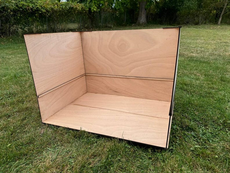 1/4 Scale BJD Dollhouse Room Box – Customizable Diorama for Doll ...
