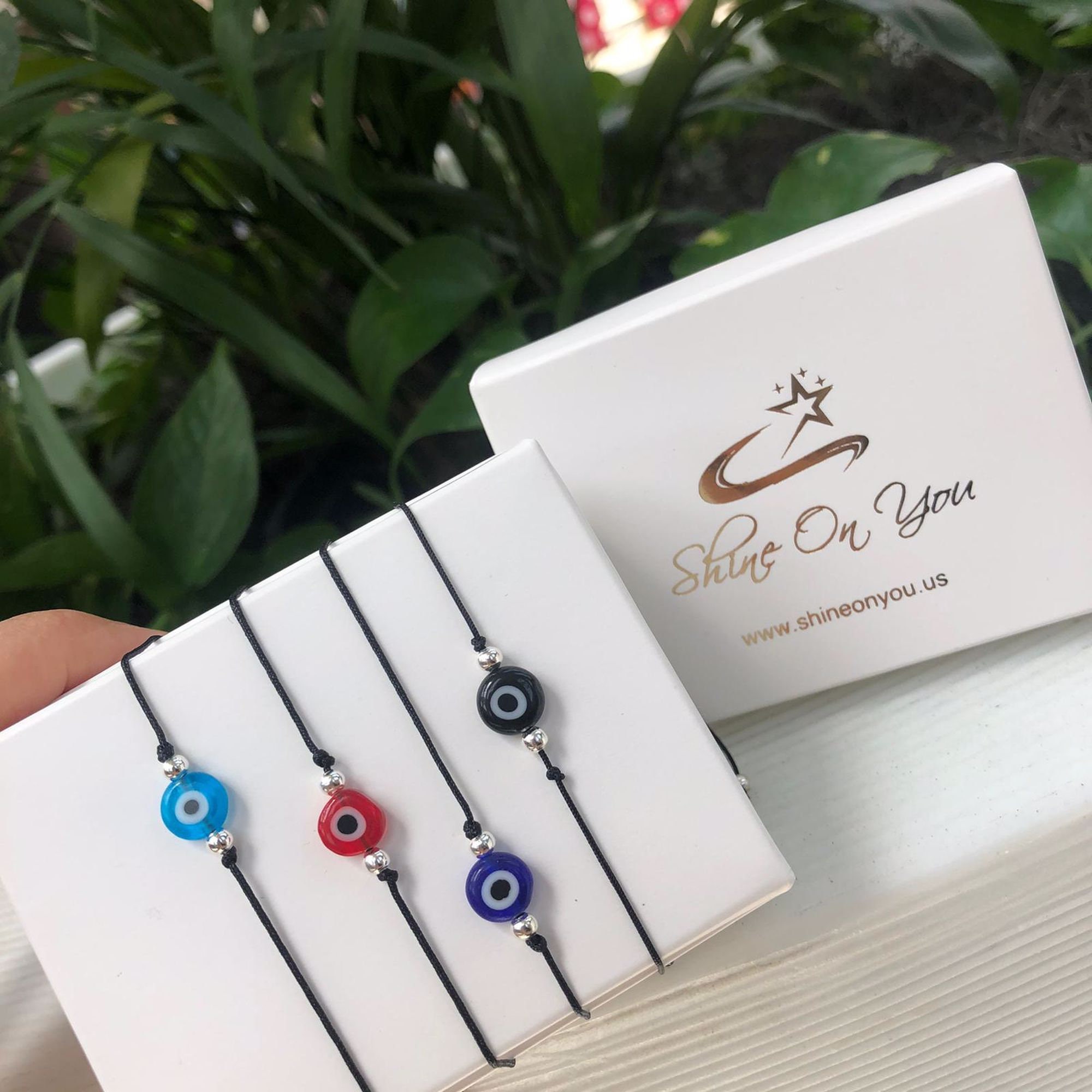 Bracelet Black String Evil Eye Bracelet Buy 3 Get 1 Free | Etsy