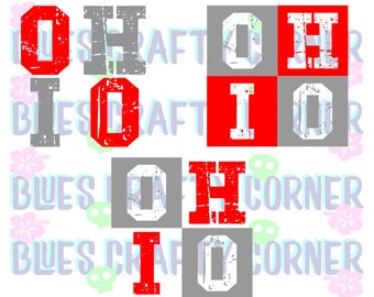 Block letters svg | Etsy