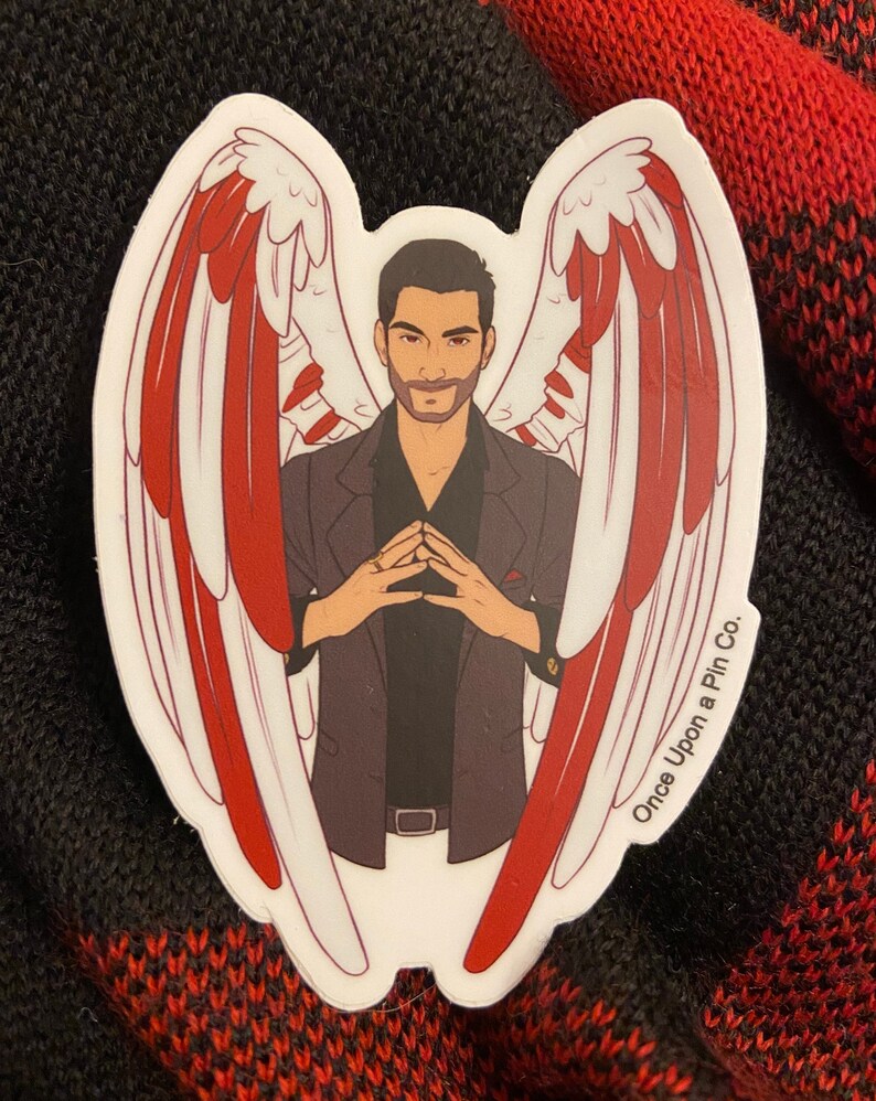Lucifer Morningstar Stickers | Etsy