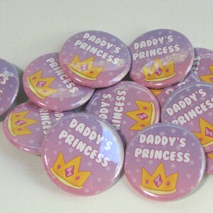 Daddy's Princess Pin Button ABDL Little Girl - Etsy