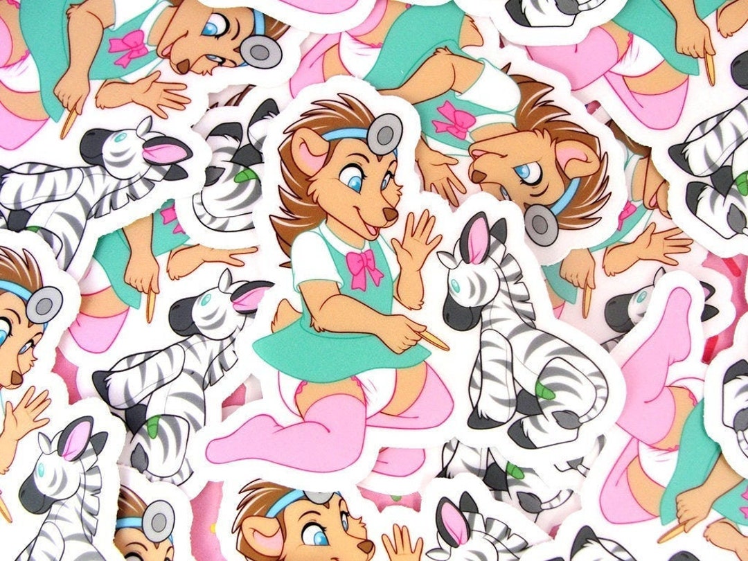 Cute Hedgehog Sticker CLEAR Transparent - Babyfur AB/DL - Etsy