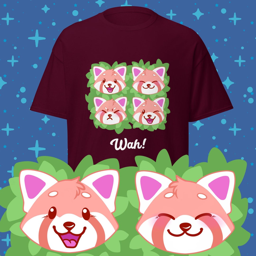 Wah! Red Panda Shirt - Etsy