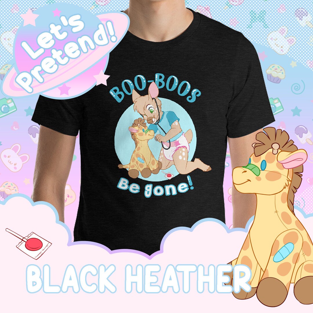 Boo-boos Be Gone! AB/DL Cute Unisex T-shirt Dark Colors! - Etsy