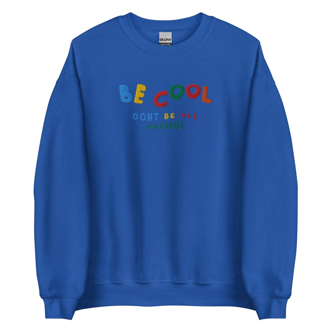 Be Cool, Don't Be All Uncool RHONY Luann De Lesseps Embroidered ...