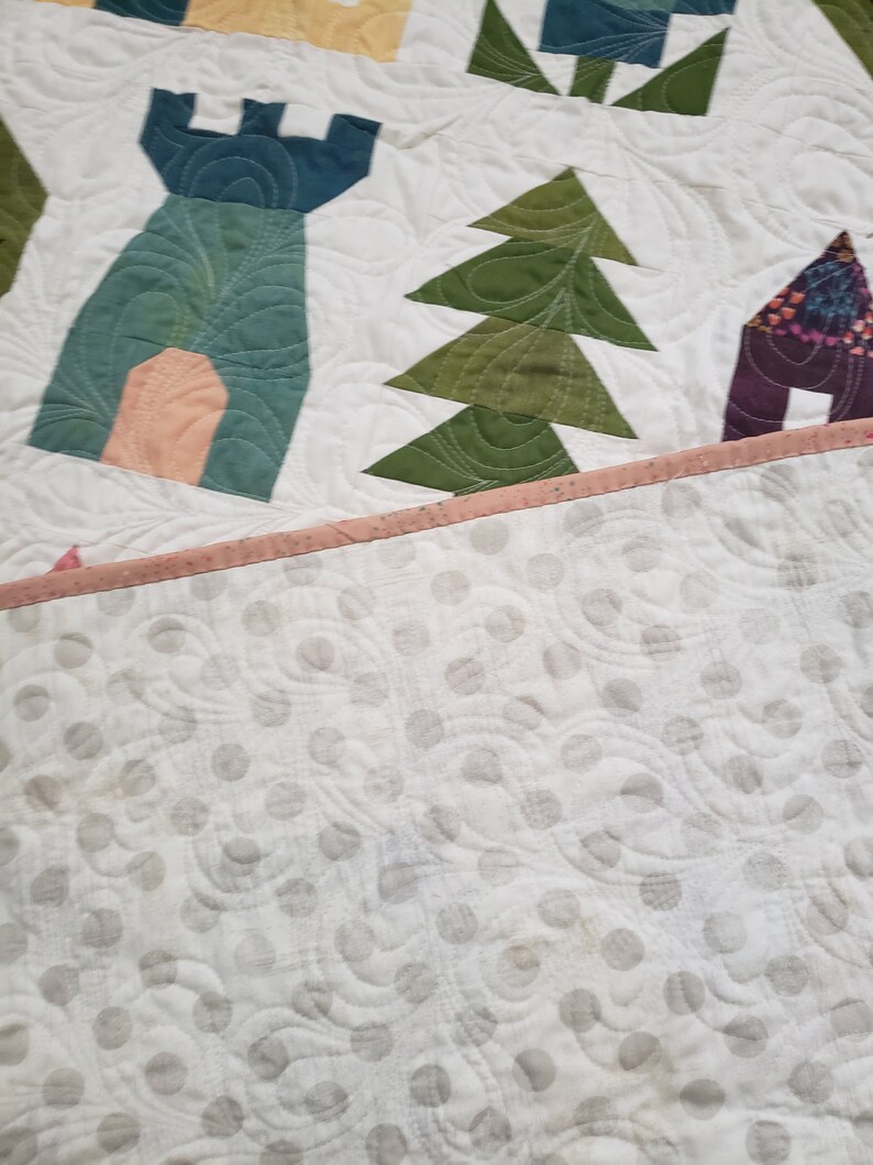 Little Kingdom Quilt - Castle Quilt - Fantasy Quilt - Castle Blanket ...