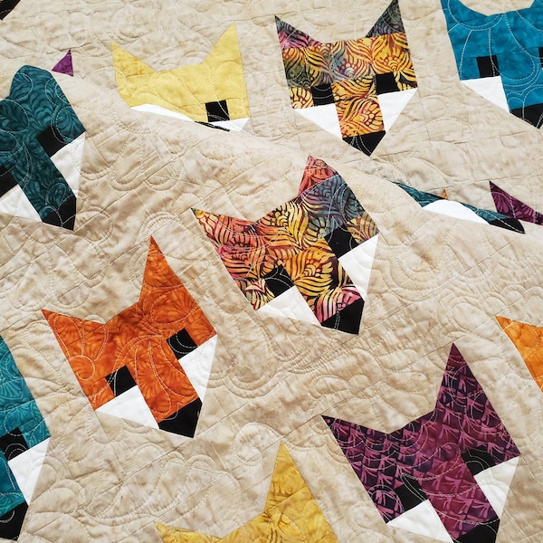 Fox Quilt - Etsy