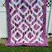 Pink and Purple Quilt Twin Size - Etsy