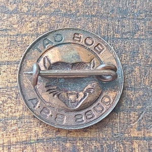 Mid Century Bob Cat Cubs Bsa Pin, Stamped Embossed, First Regular Issue ...