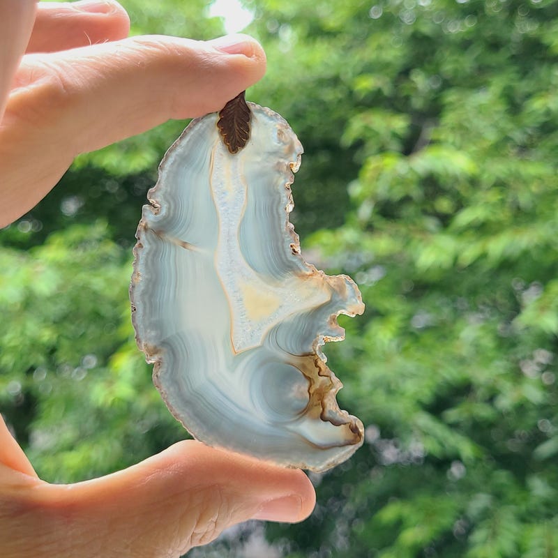 Agate Pendant Light - Etsy