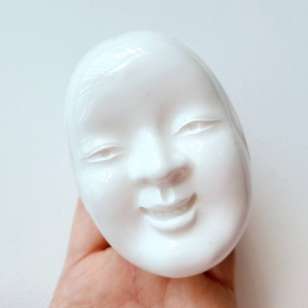 Noh Mask - Etsy