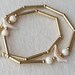 Vintage Carved Shell Bird and Brass Bead Necklace Carved - Etsy