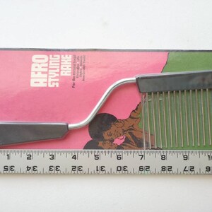 Vintage Antonio's Afro Styling Rake 1970s NOS in Package - Etsy