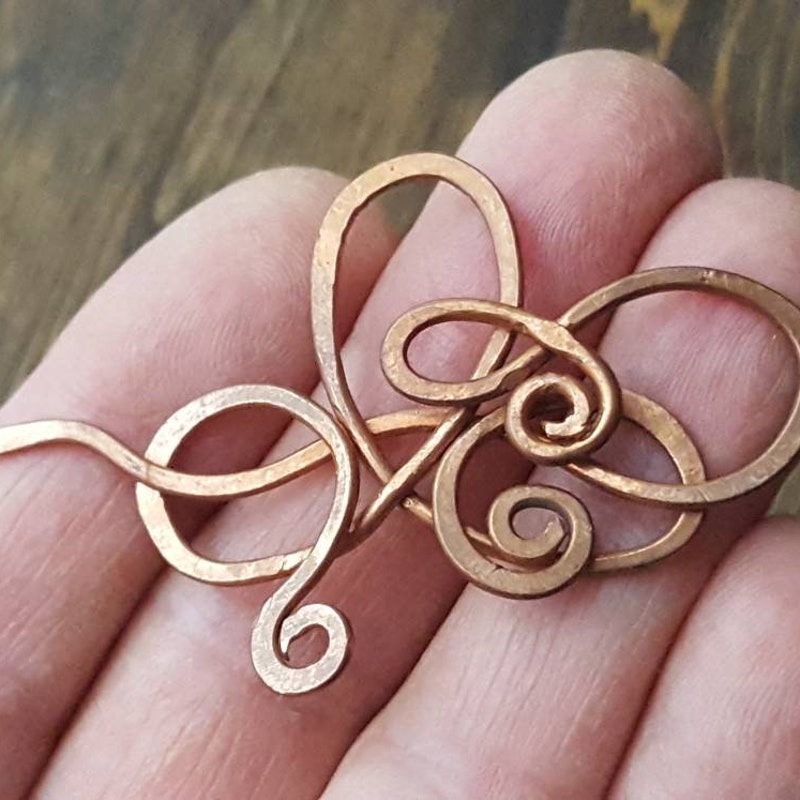 Wire Shawl Pin - Etsy