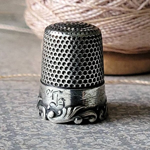 Antique Thimble - Etsy