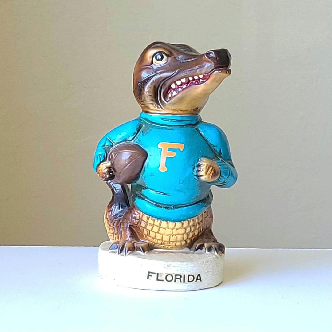 Vintage Florida Gators Mascot Coin Bank. Mid Century, Designed by ...