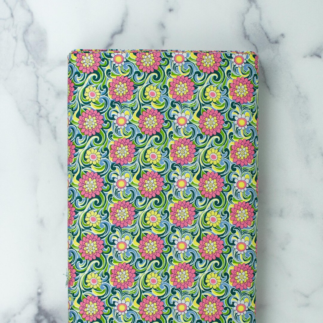 The Carnaby Collection by Liberty Fabrics Daydream Carnation Carnival B ...