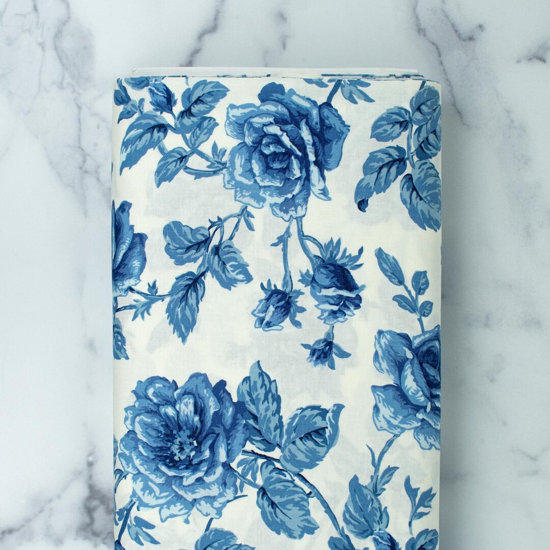 Moda Regency Blues by Christopher Wilson Tate Berwick on - Etsy