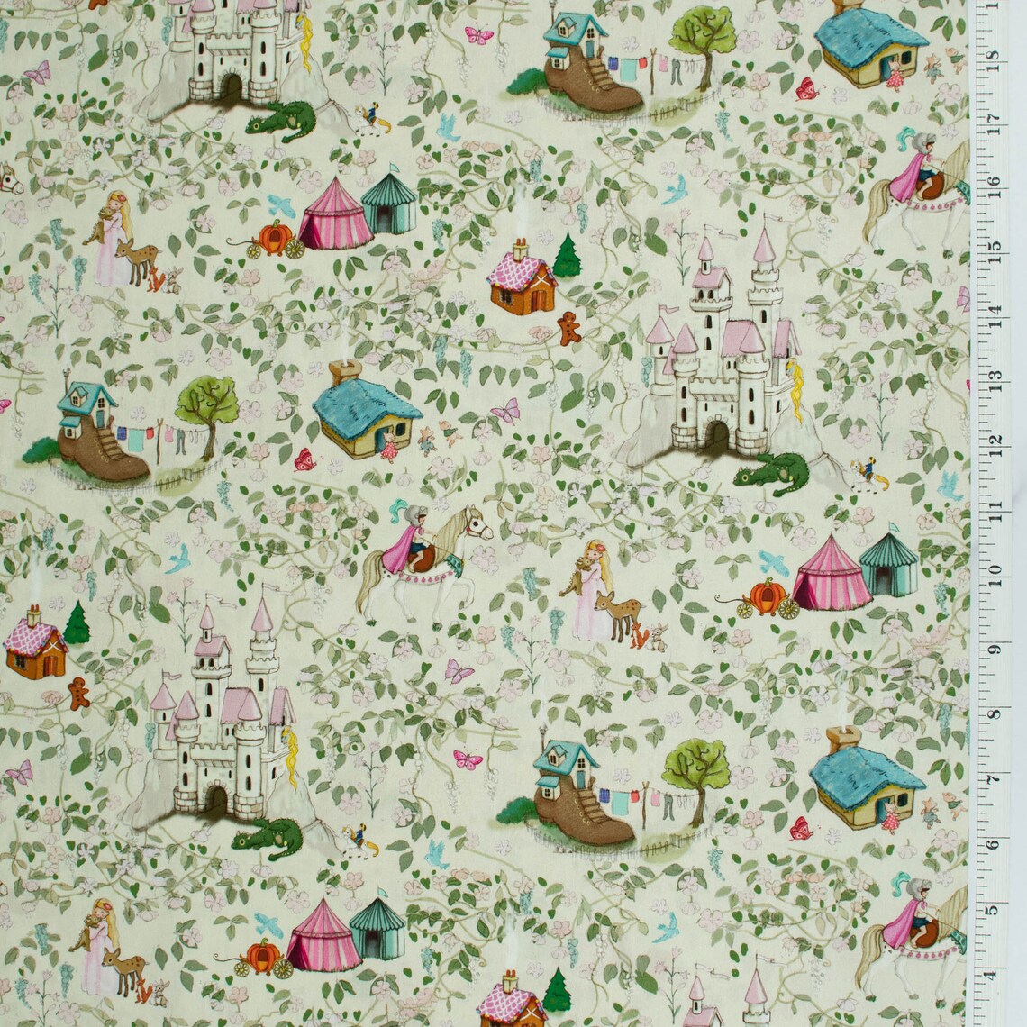 Bella and Boo Fairytale Extra Wide Fabric Sold by the FQ - Etsy