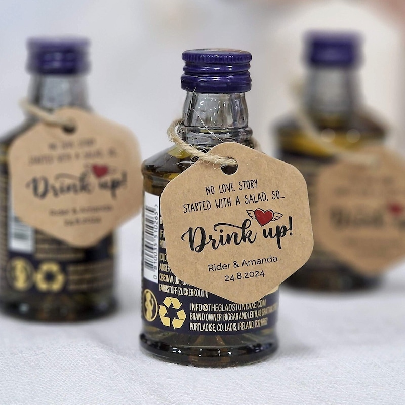 Liquor Bottle Tag - Etsy