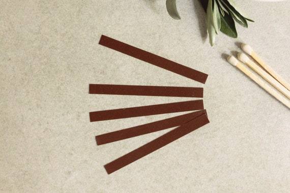 Self-adhesive Match STRIKER STRIPS 2.85 x 0.25 | Etsy