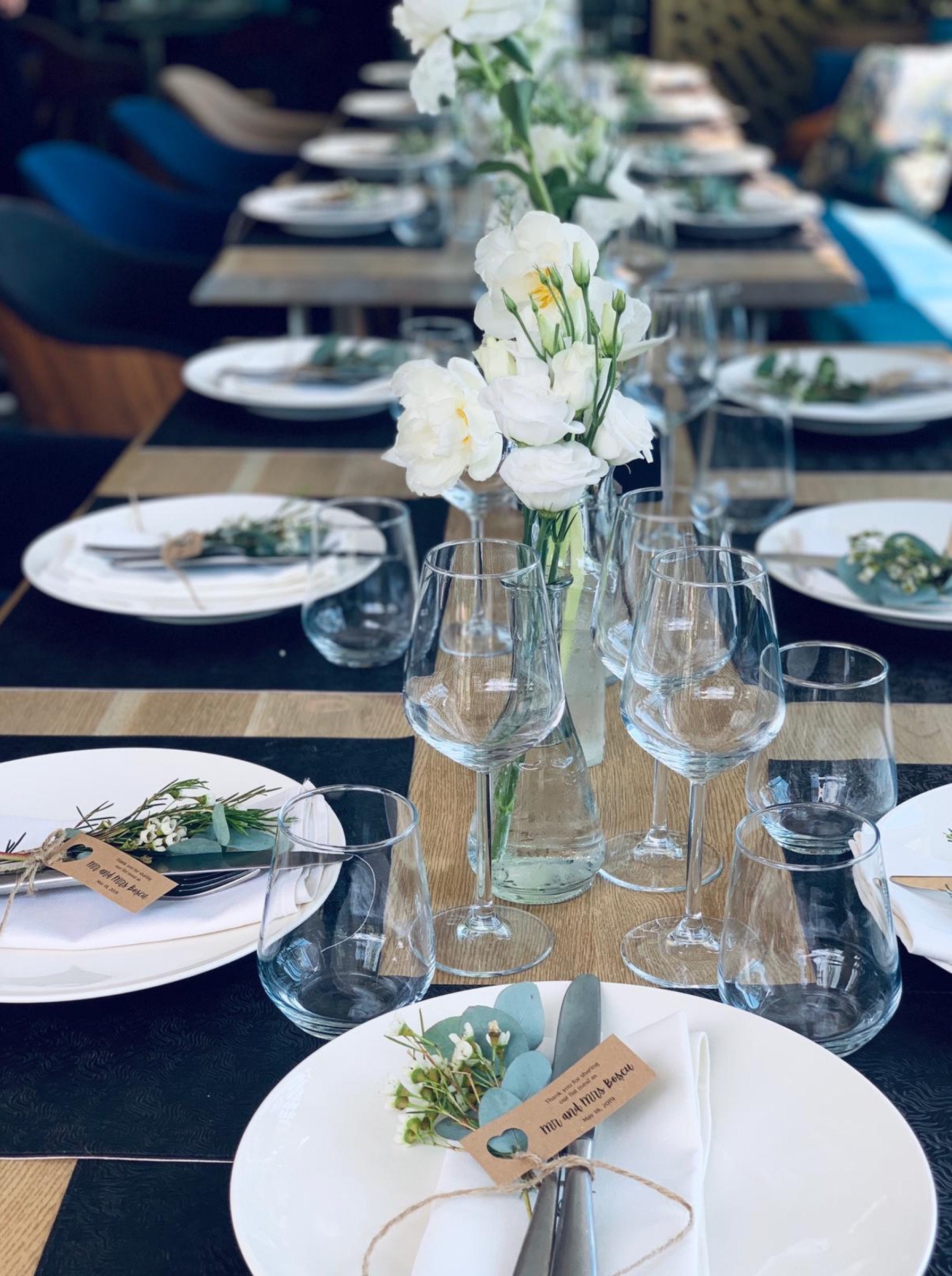 Thank You for Sharing Our First Meal Personalized TAGS for | Etsy Canada