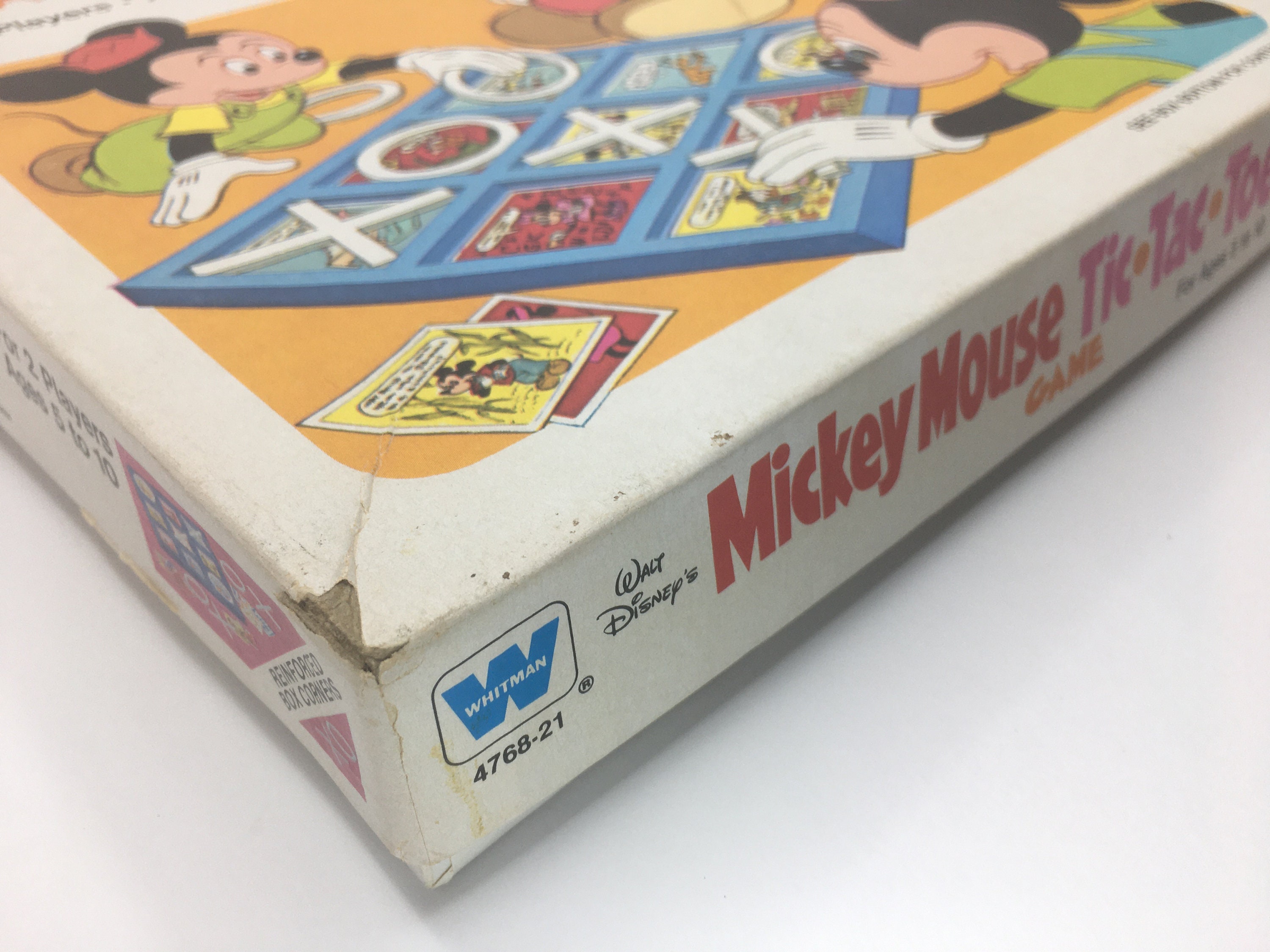 Rare 1977 Mickey Mouse board game TIC TAC TOE by Walt Disney | Etsy
