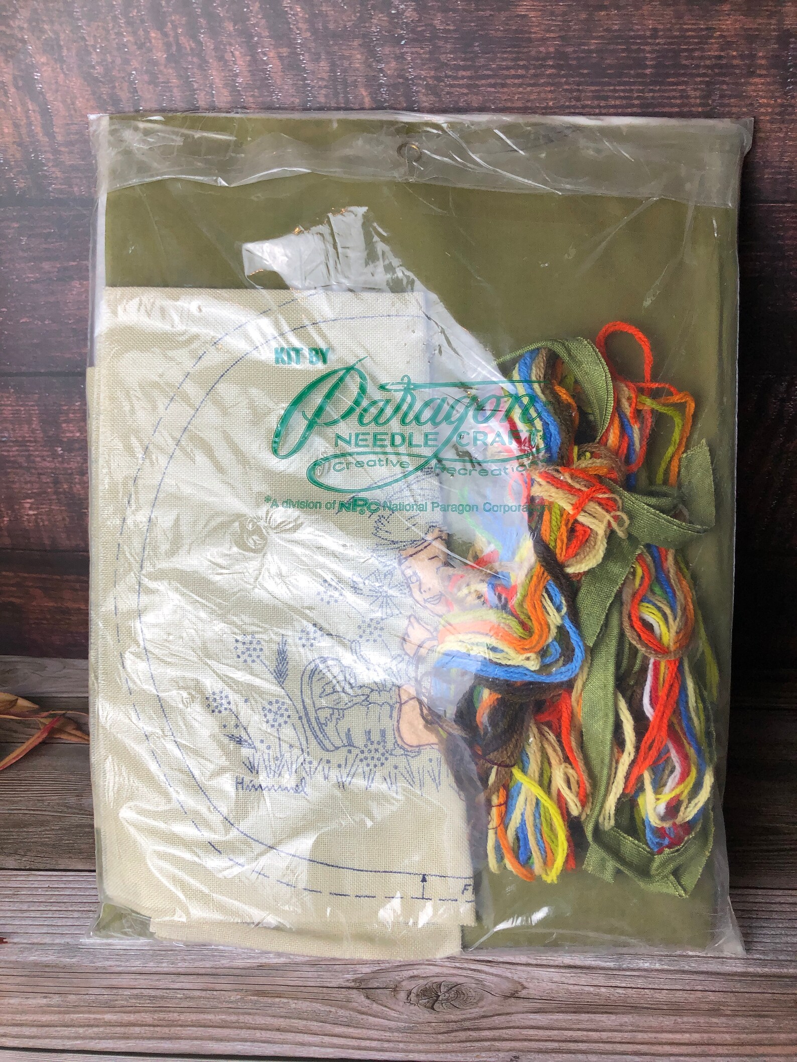 Vintage Needlecraft Kit de Paragon Needle Craft 1975 | Etsy