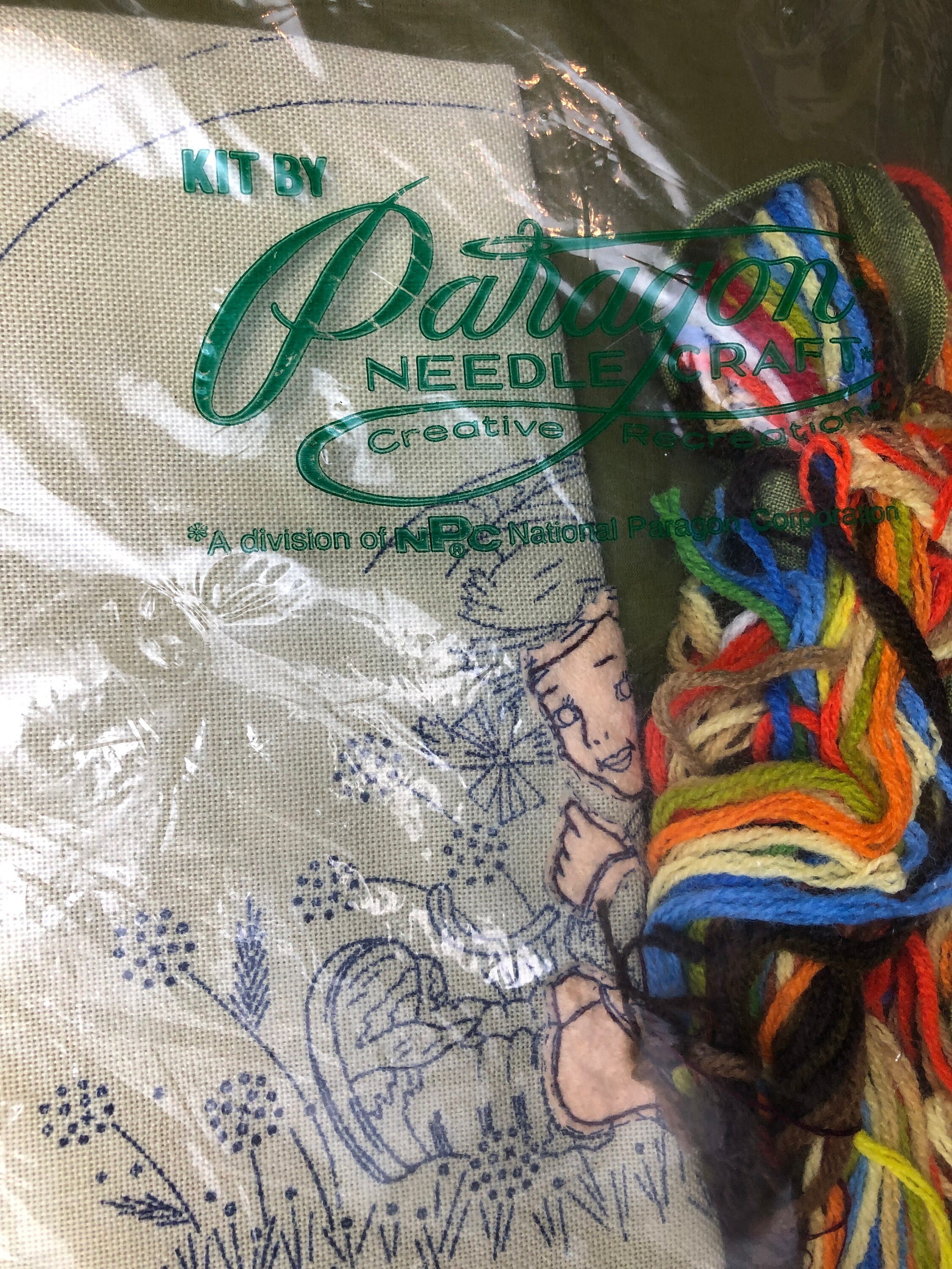 Vintage Needlecraft Kit de Paragon Needle Craft 1975 | Etsy