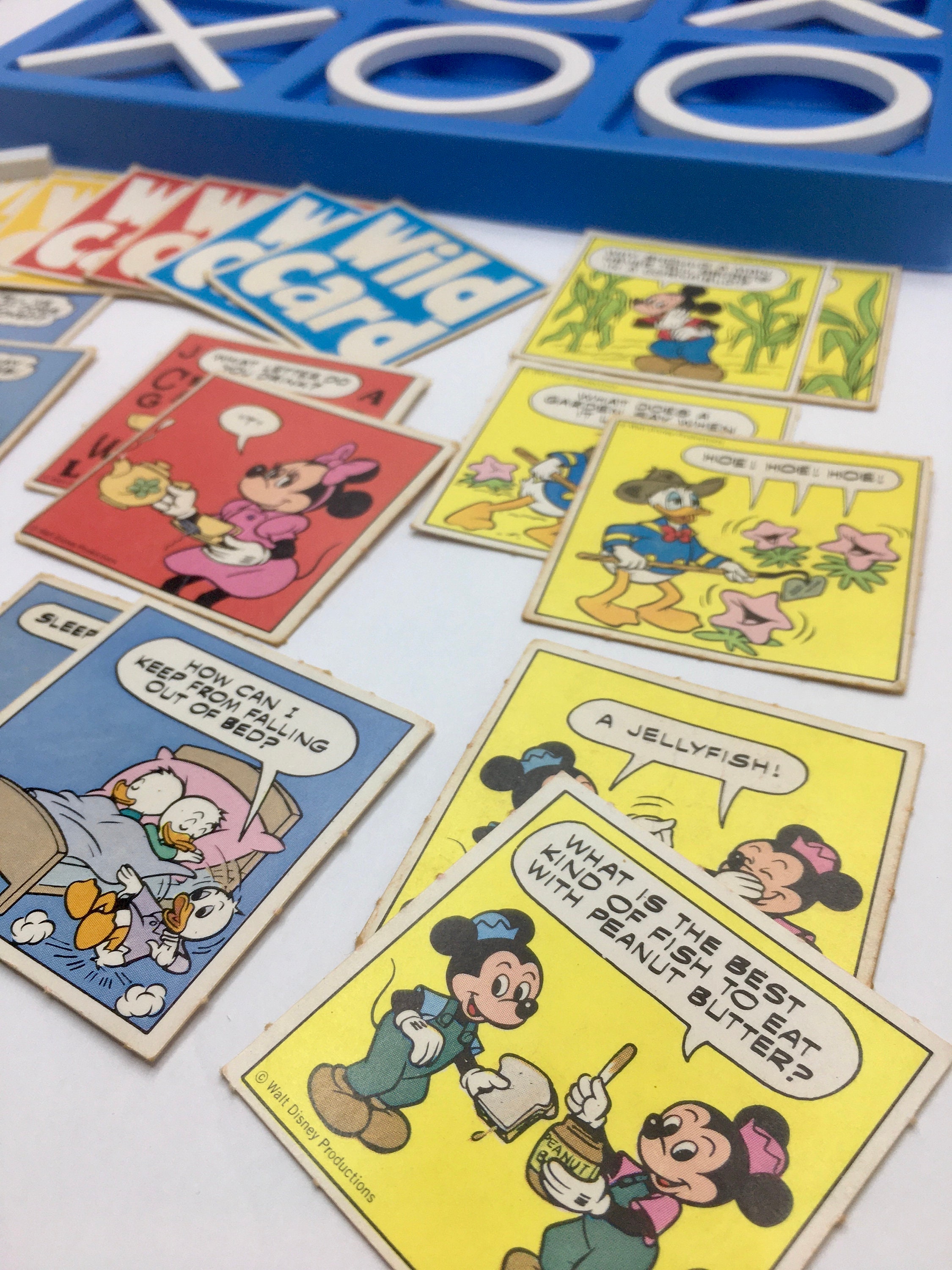 Raro 1977 Mickey Mouse juego de mesa TIC TAC TOE de Walt | Etsy