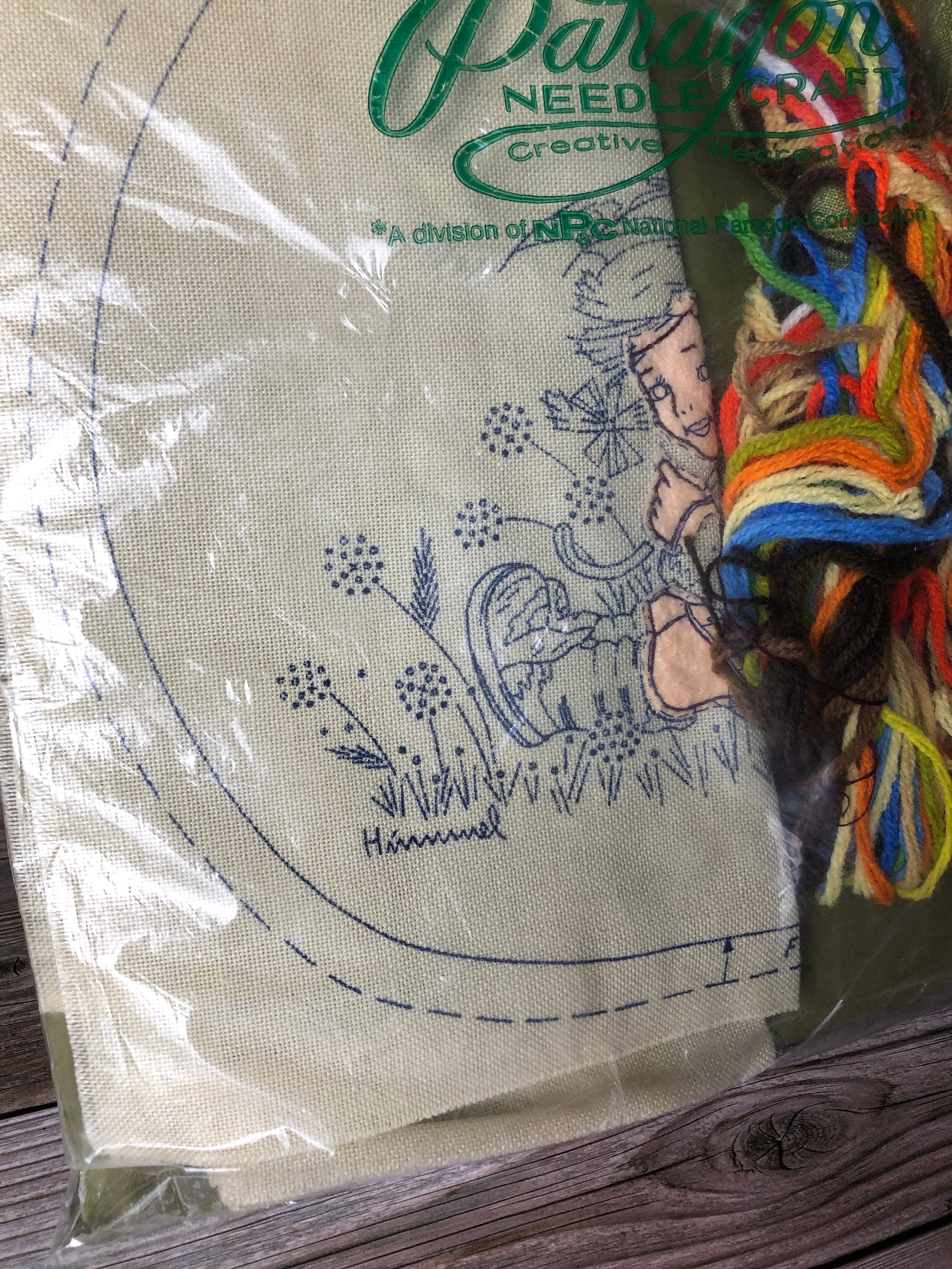 Vintage Needlecraft Kit de Paragon Needle Craft 1975 | Etsy