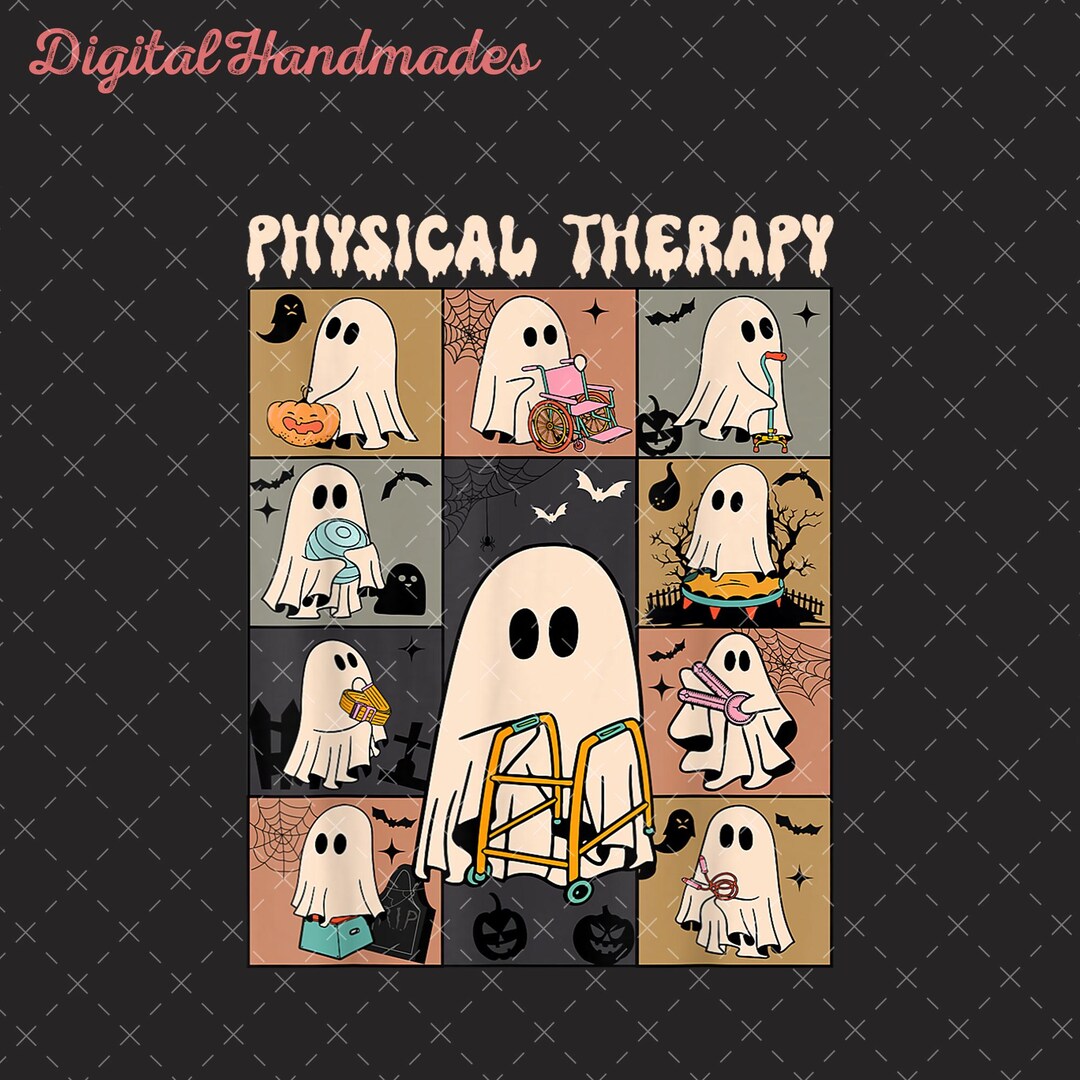 Physical Therapy Spooky Squad Png, Physical Therapist Halloween Png ...
