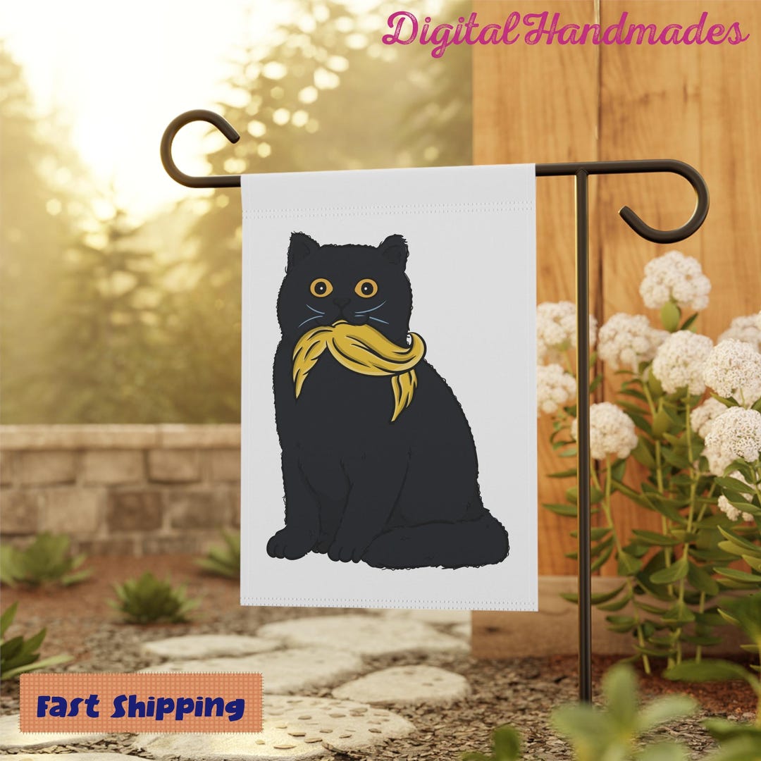 Cats for Kamala Harris Garden and House Flag, Madam President Flag ...