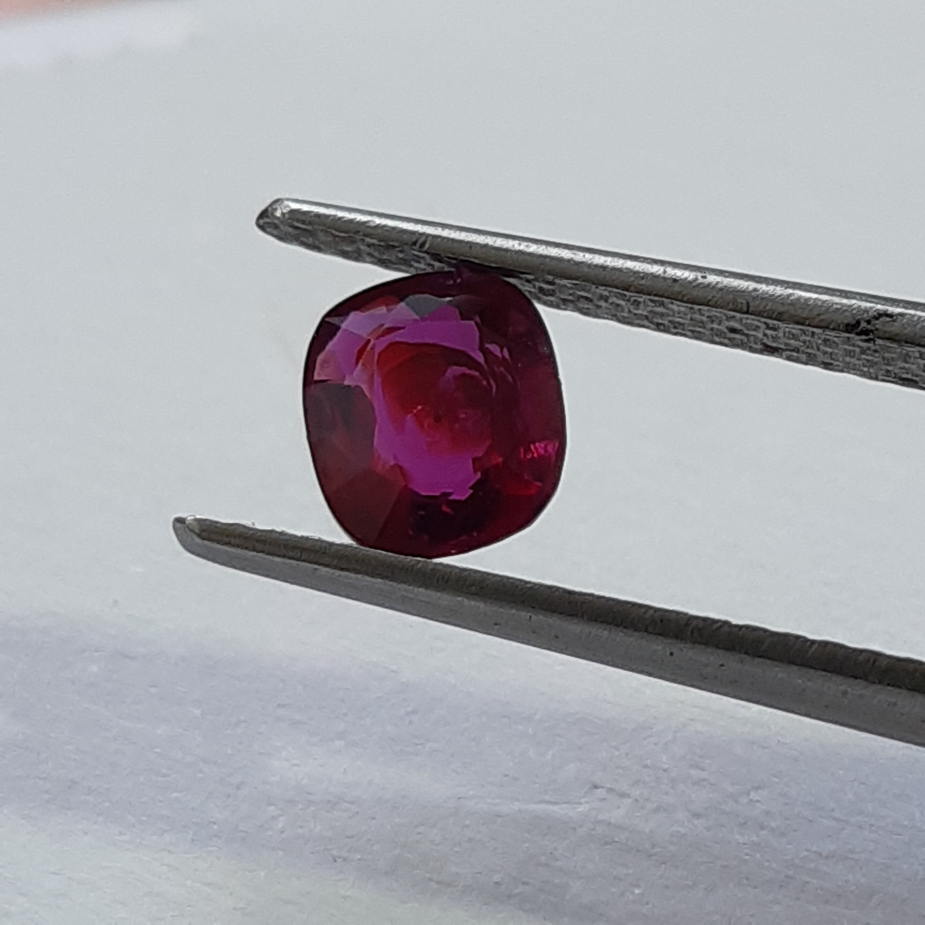 Natural Red Ruby, Conflict Free Gems, Genuine Red Ruby, Oval Cut Ruby ...